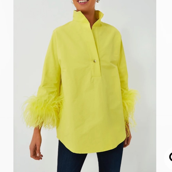 Tuckernuck | Tops | Citron Feather Willow Blousetuckernuck | Poshmark